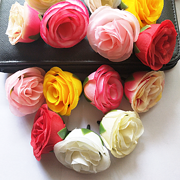 Artificial flowers for craft store